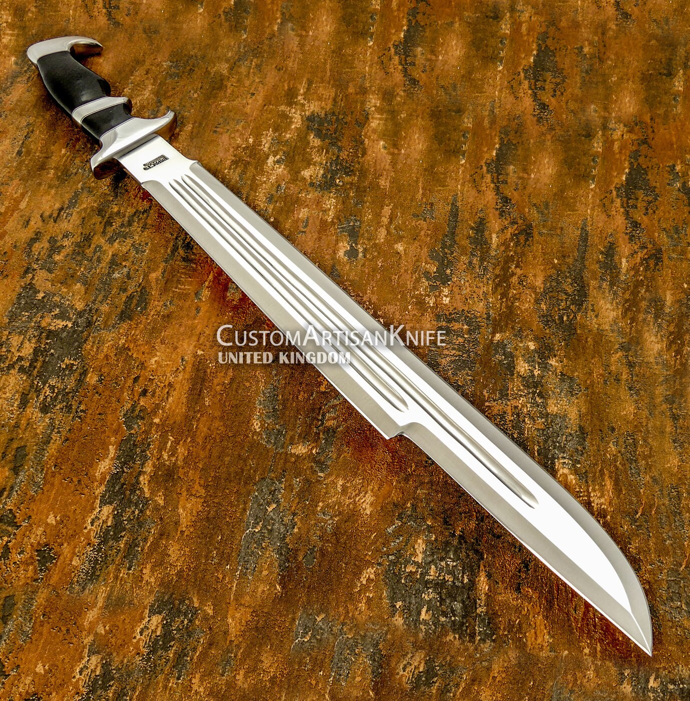 Hand Forged Custom Predator Fuller Bowie Knife - Etsy