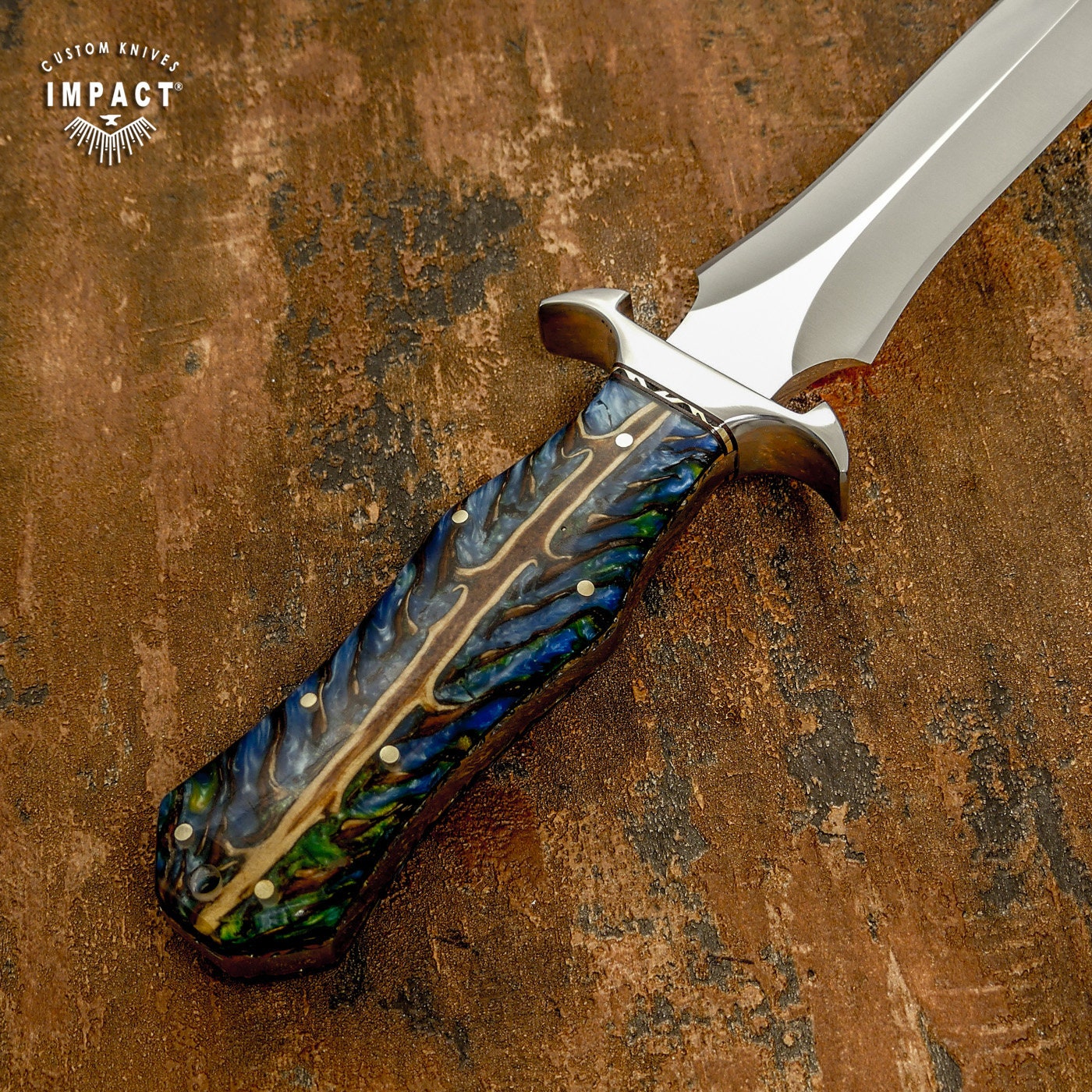 Hand Made Custom Full Tang Dagger Knife - Etsy