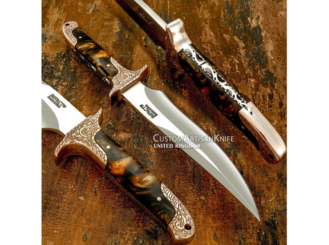 Hand Made Full Tang Art Bush Craft Knife - Etsy