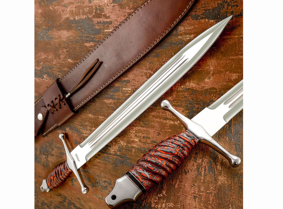 1 of a Kind Custom D2 Massive Fuller Sword Dagger Knife - Etsy