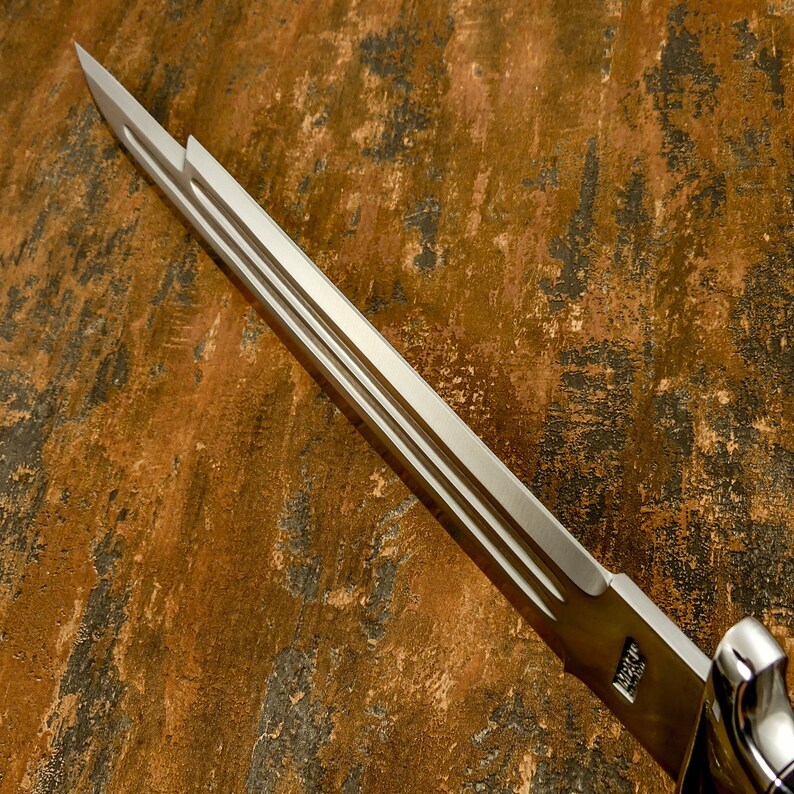 Hand Forged Custom Predator Fuller Bowie Knife - Etsy