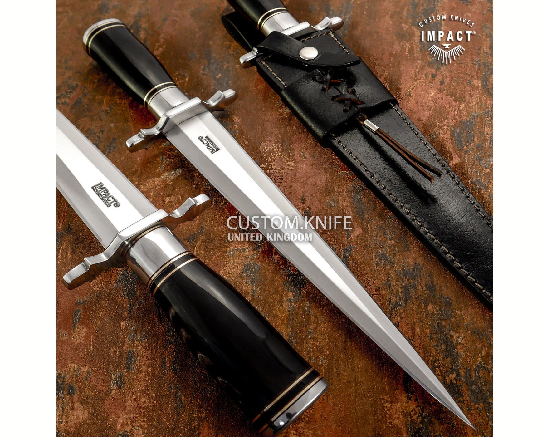 Hand Crafted Custom D2 Arkansas Tooth Pick Dagger Knife - Etsy