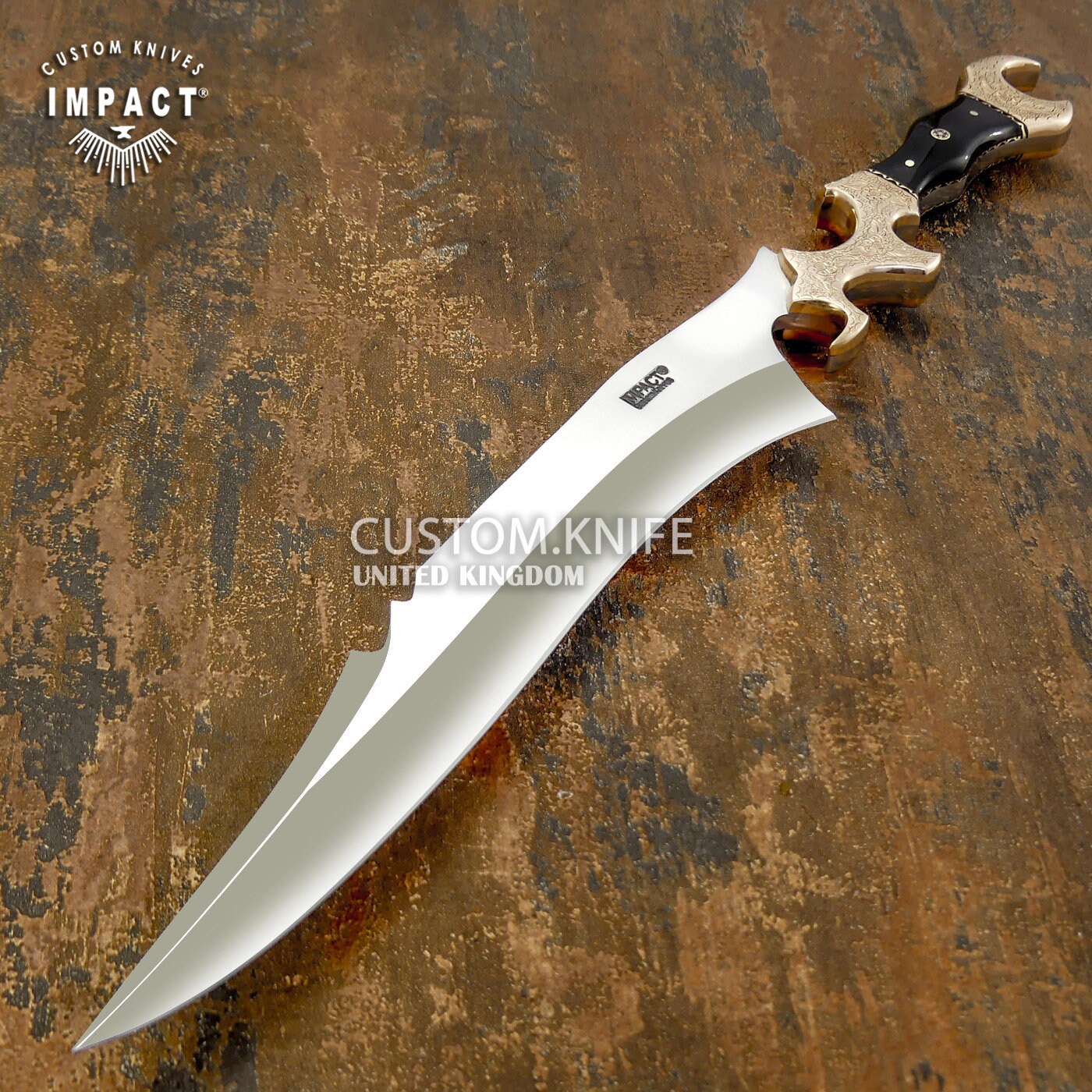 Custom Full Tang Bowie Knife - Etsy