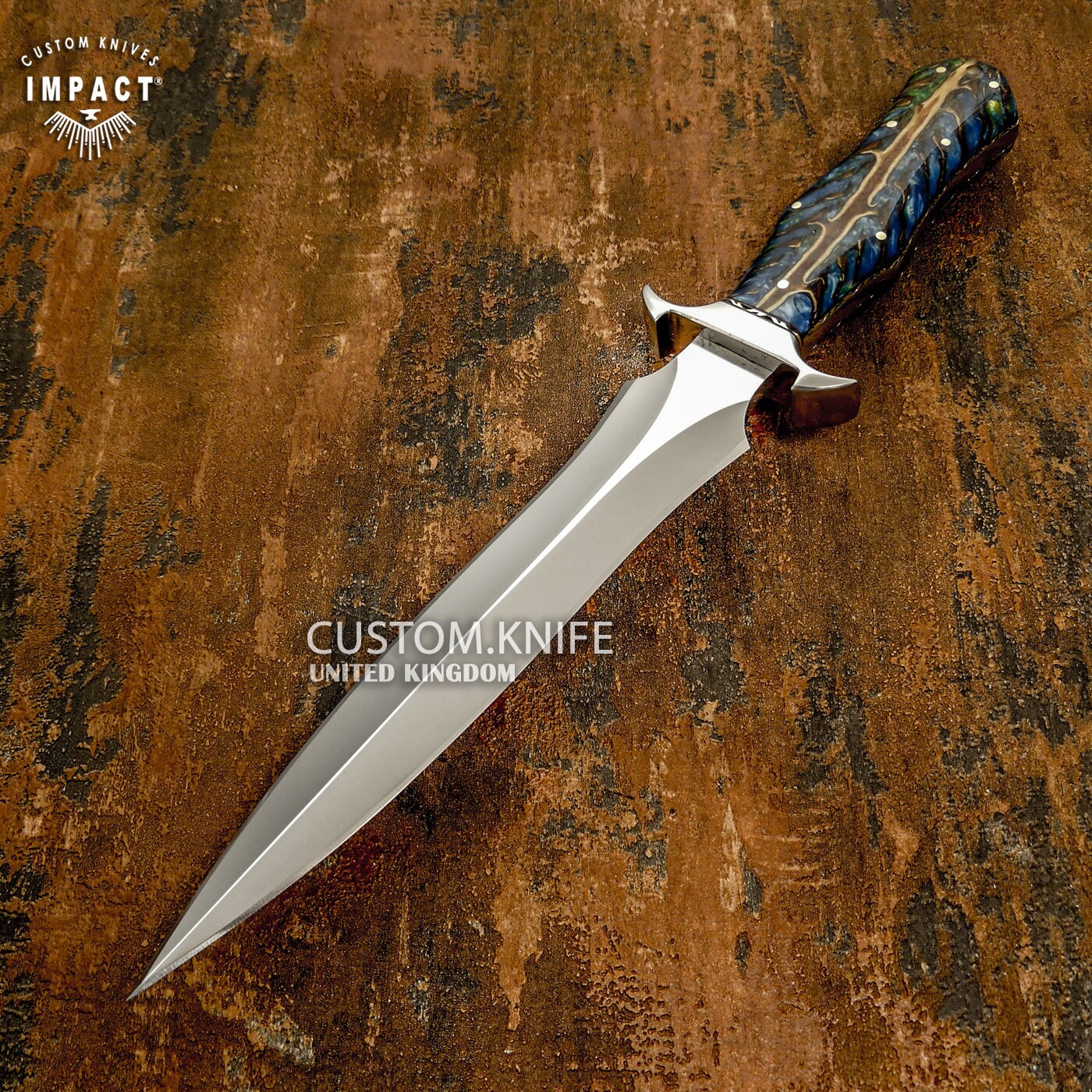 Hand Made Custom Full Tang Dagger Knife - Etsy