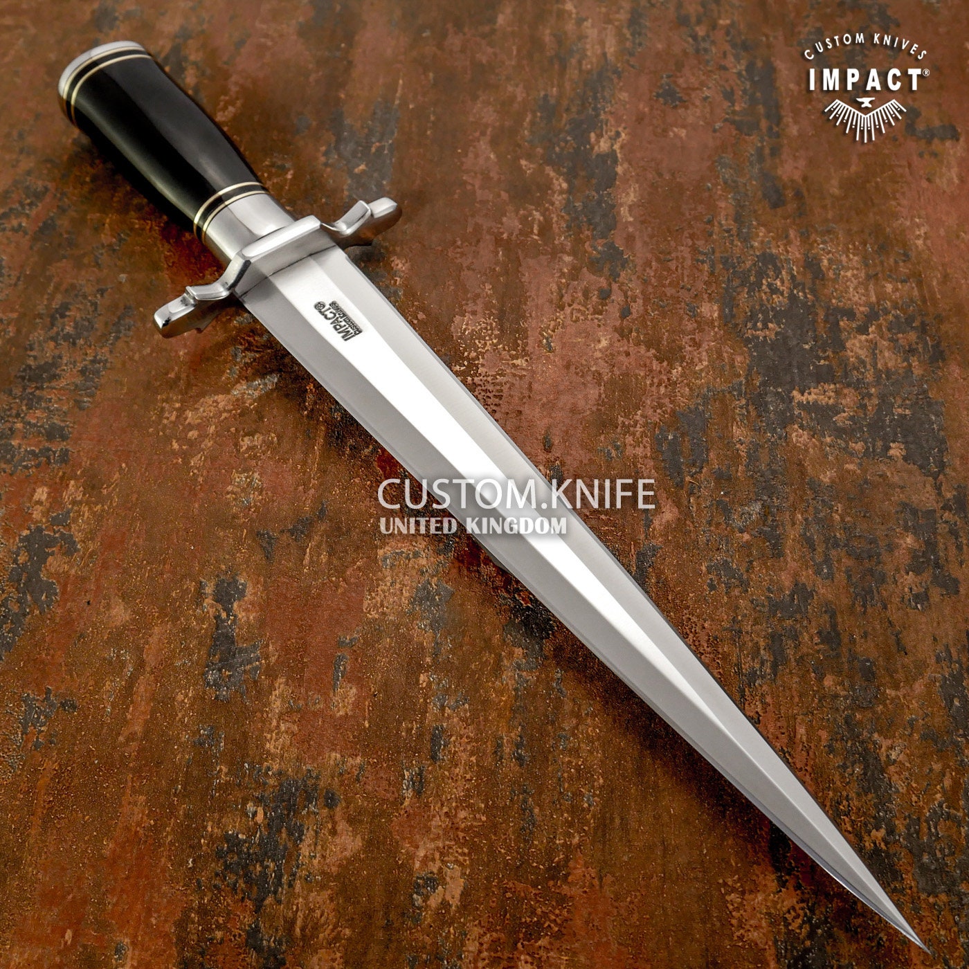 Hand Crafted Custom D2 Arkansas Tooth Pick Dagger Knife - Etsy