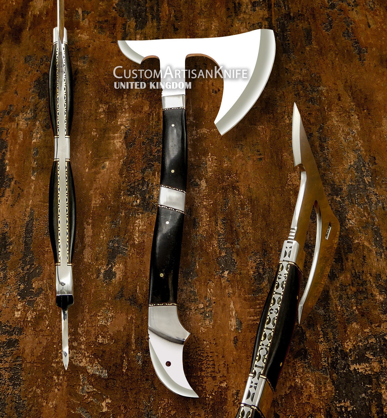 Custom Full Tang Hatchet AXE Tomahawk Knife - Etsy