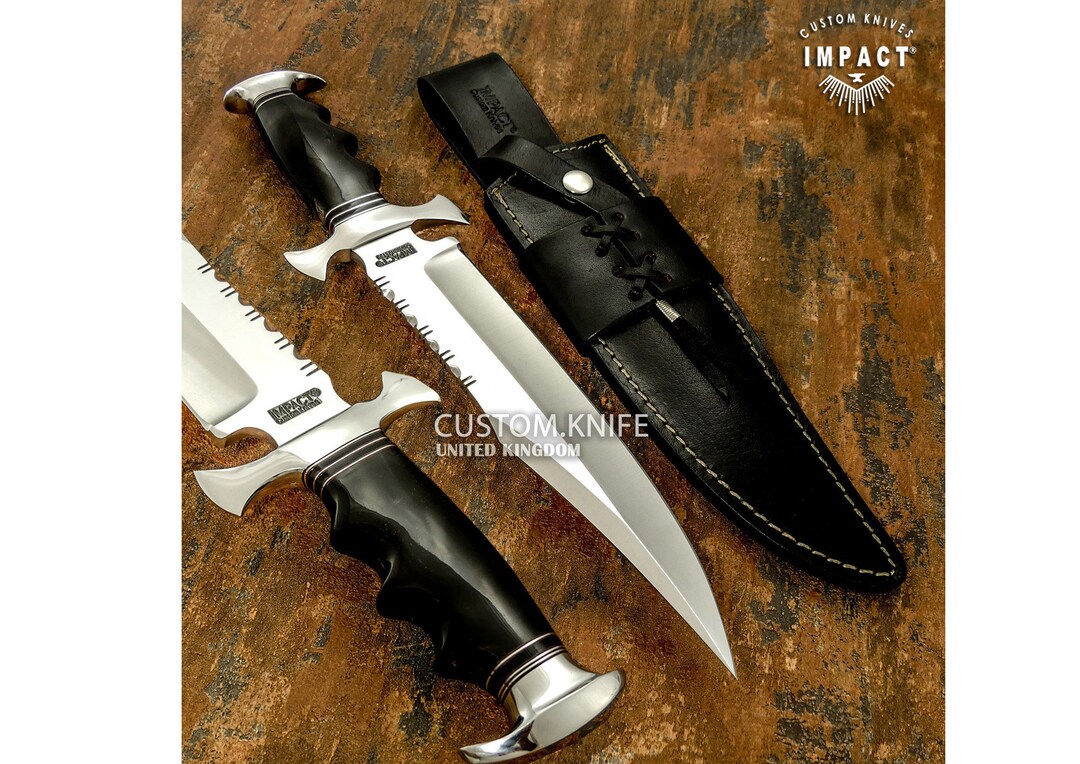 Hand Made Custom Bowie Knife - Etsy