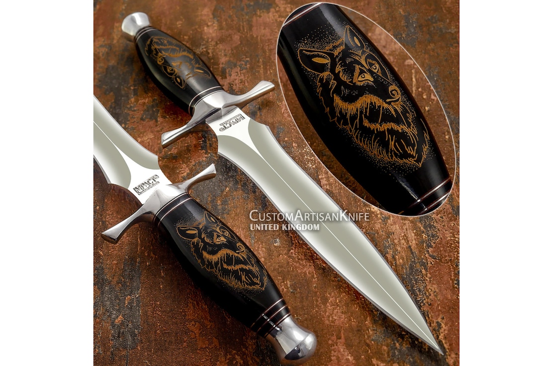 Hand Crafted Custom Art Dagger Knife Best Gift - Etsy