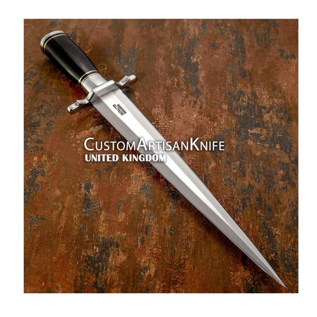 Hand Crafted Custom D2 Arkansas Tooth Pick Dagger Knife - Etsy