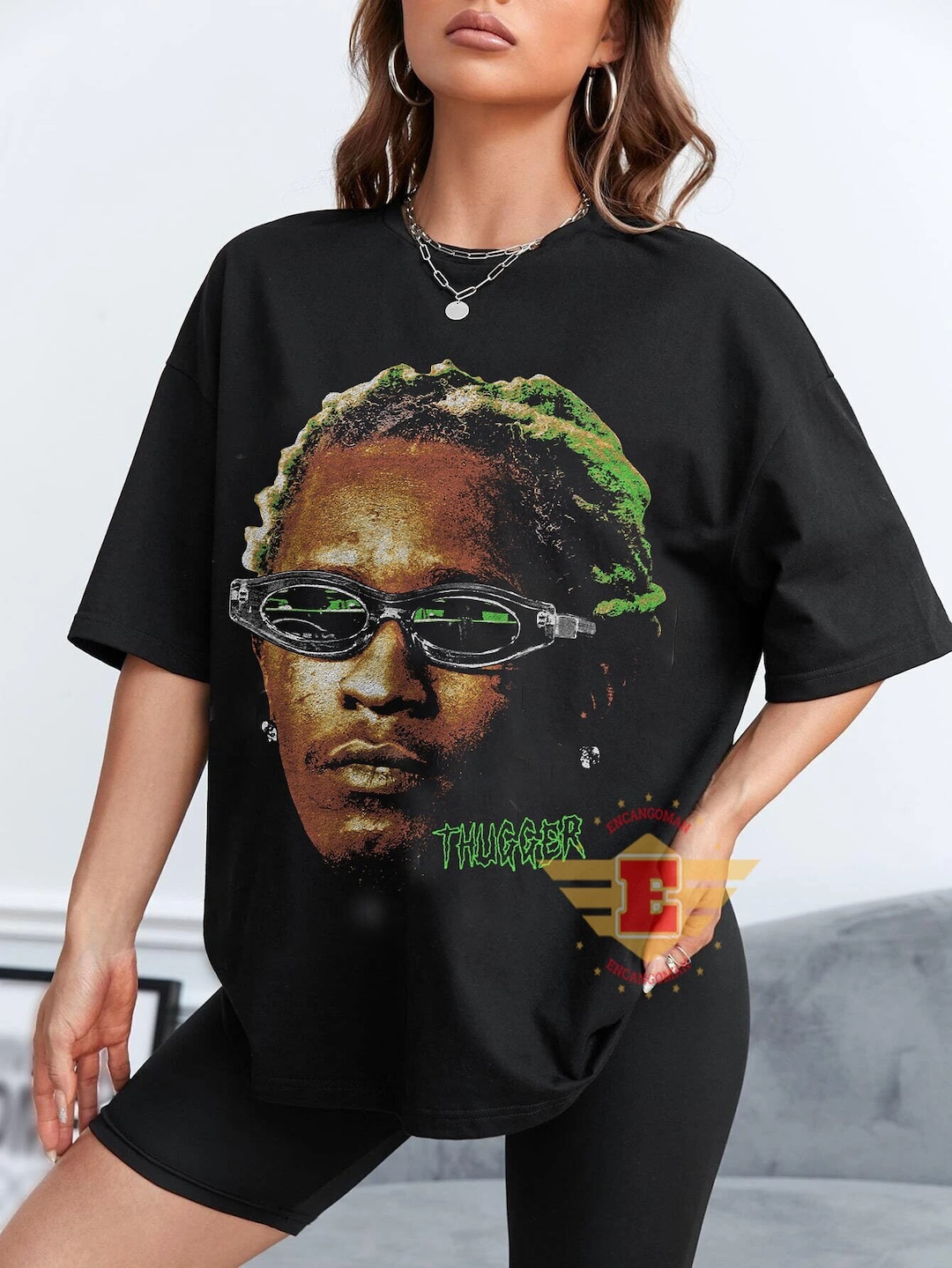 Young Thug T Shirt| Rap Tee Concert Merch Free Thugger Slime Season ...
