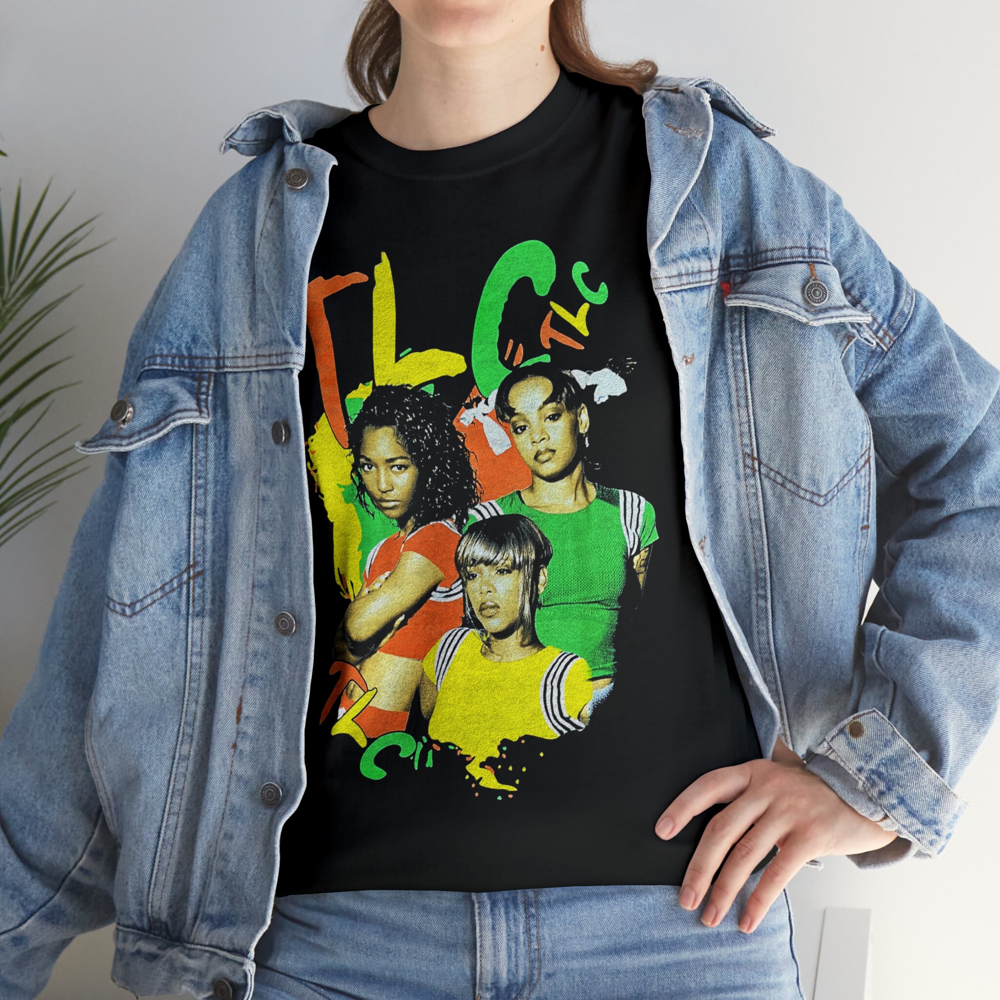 Vintage 90s TLC Group Graphic T-shirt - Etsy