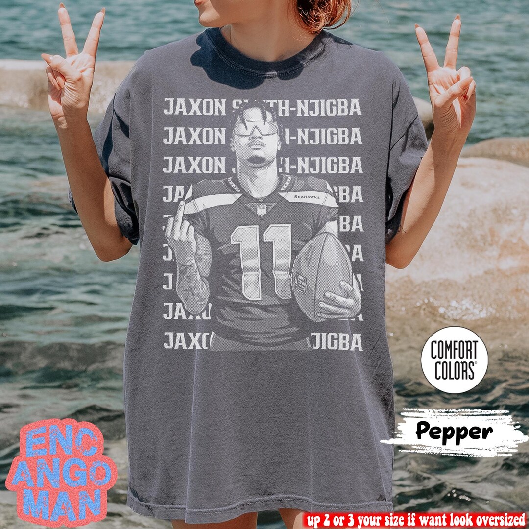 Funny Jaxson Smith-njigba Middle Finger Shirt, Comfort Colors® Jaxson ...