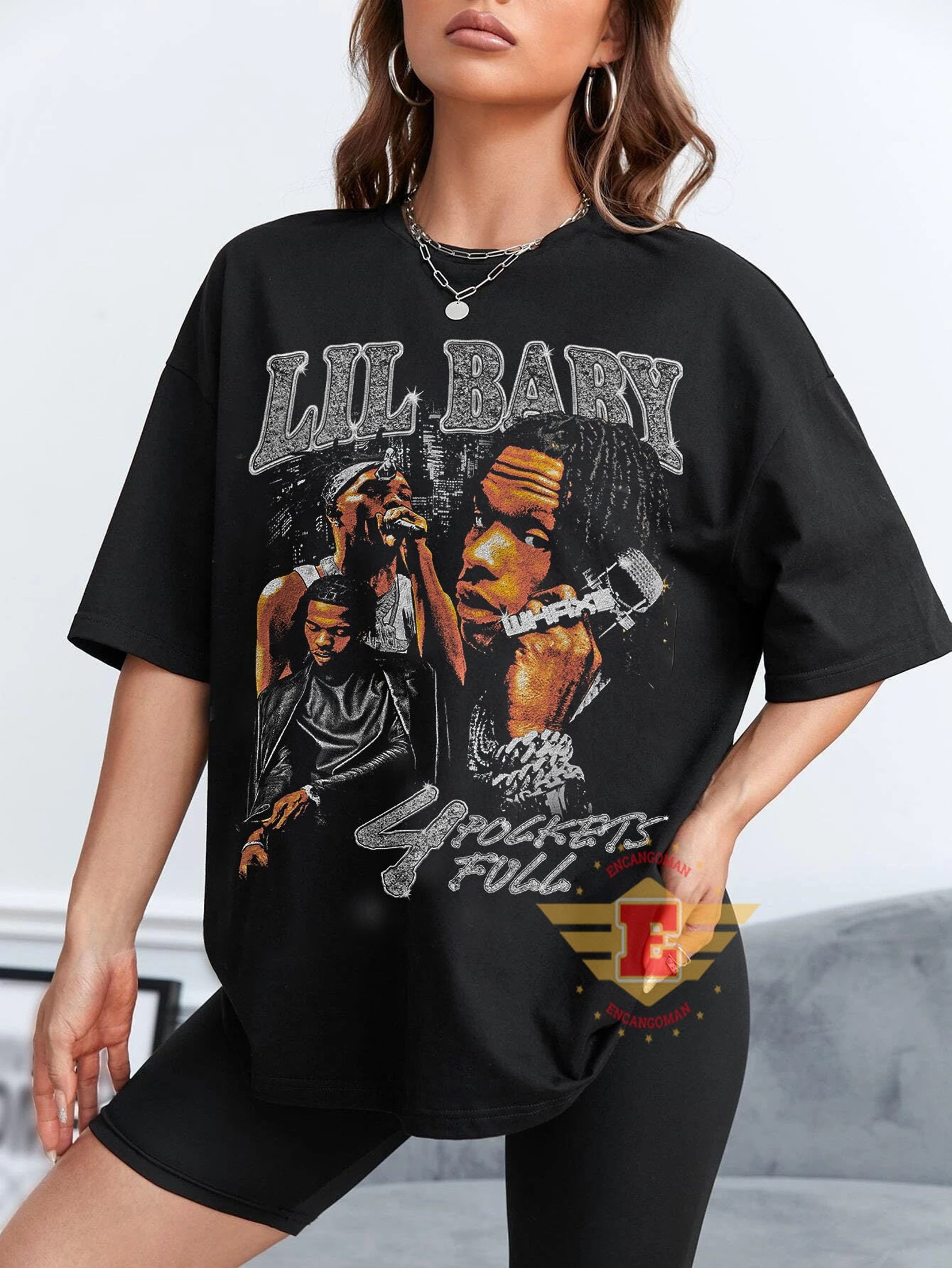 Vintage Style Lil Baby T Shirt, Lil Baby Shirt, Rap Tees, Hip Hop ...