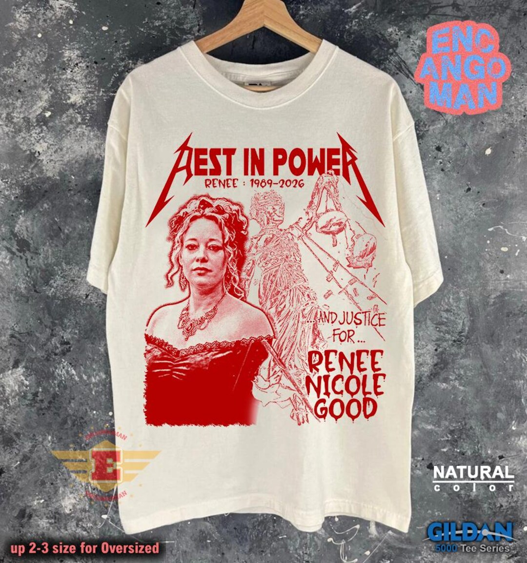 RIP Renee Nicole Good Shirt, Justice for Renee Nicole Good Graphic Tee ...