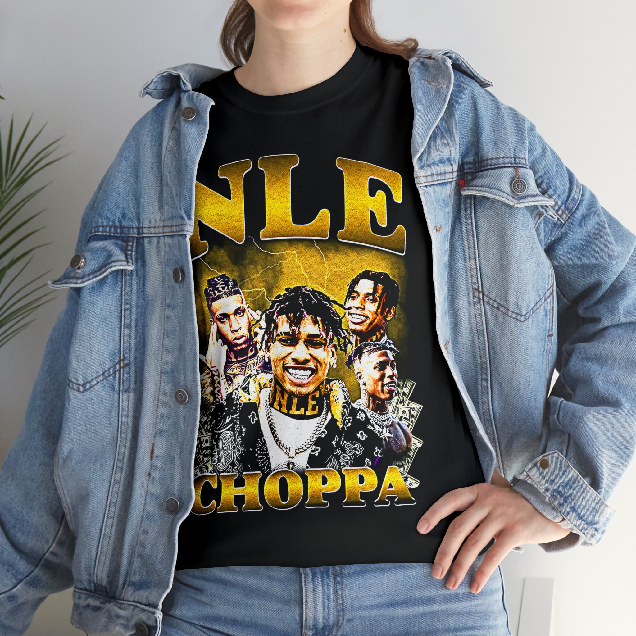 Nle Choppa T Shirt, Unisex Rap Hip Hop Shirt, Nle Choppa Merch, Nle ...