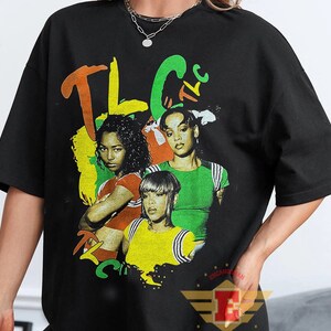 Vintage 90s TLC Group Graphic T-shirt - Etsy