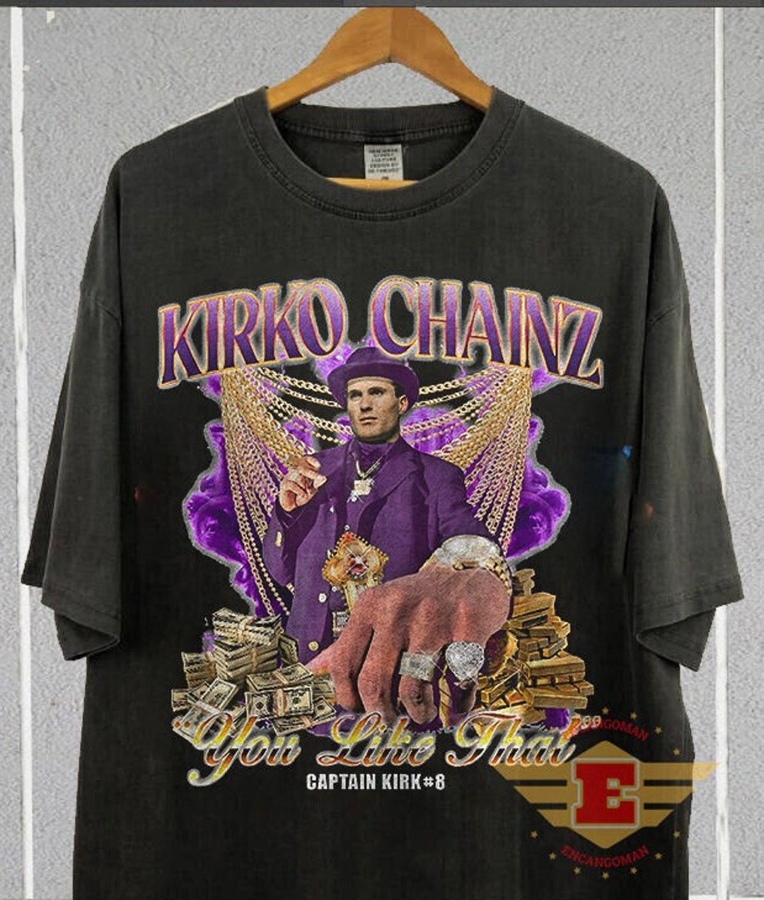 Camiseta de rap de Kirko Chainz, camiseta gráfica de hip hop - Etsy México
