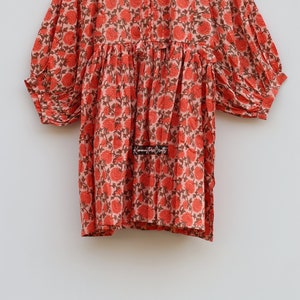 Floral Hand Block Print Beach Dress Midi and Mini Dress, - Etsy