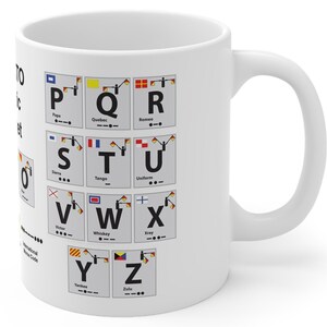 The Nato Phonetic Alphabet, MUG Ideal Boat Owner, Radio Operator Gift ...