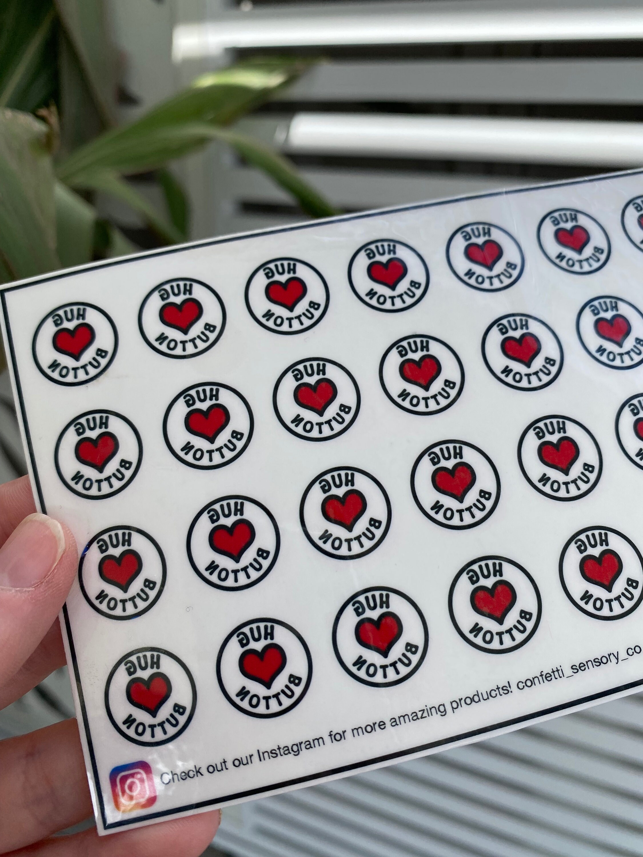 Hug Button Temporary Tattoo, School, Daycare, Back to School, Child ...