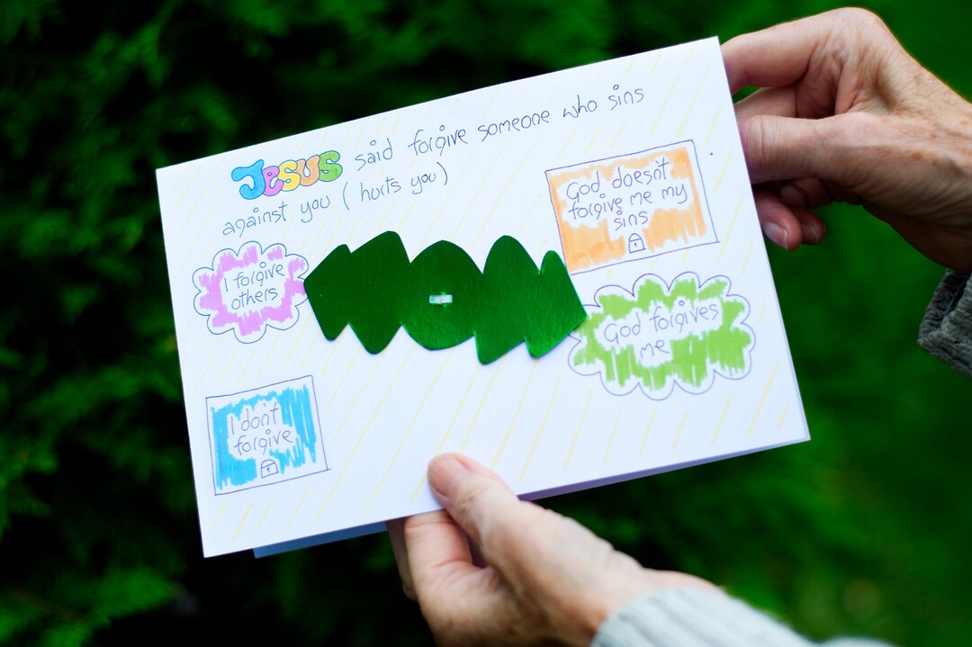 DIY Bible Crafts: Forgiveness Printable Template - Interactive Arrow ...