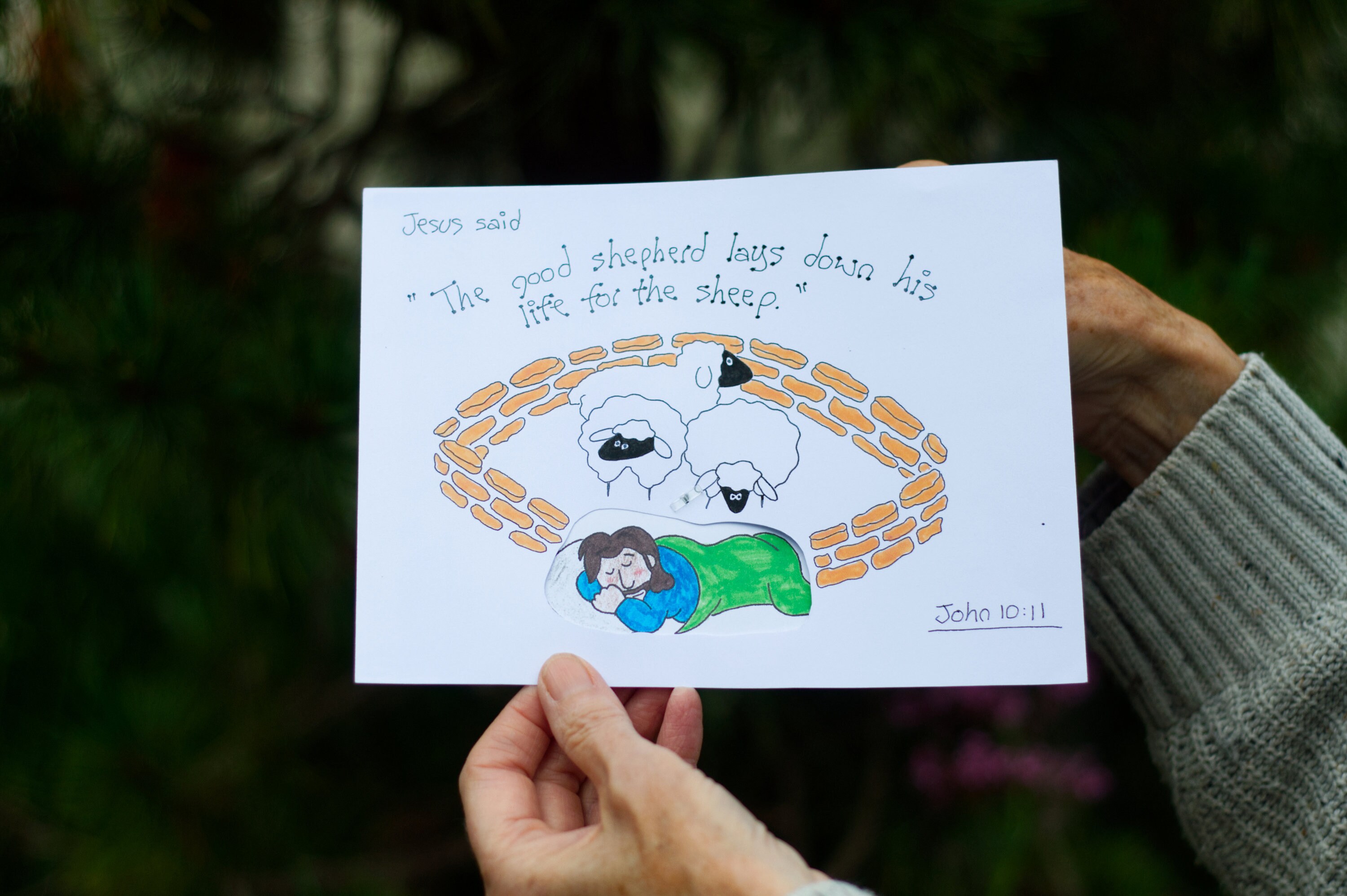 The Good Shepherd Bible Craft Template Digital PDF Download - Etsy