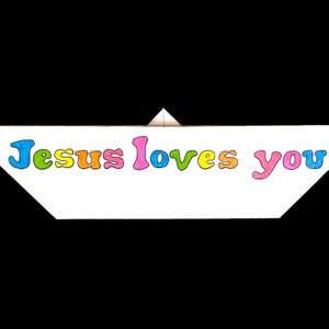 Jesus Our Lifeboat Bible Craft Template Digital PDF Download - Etsy