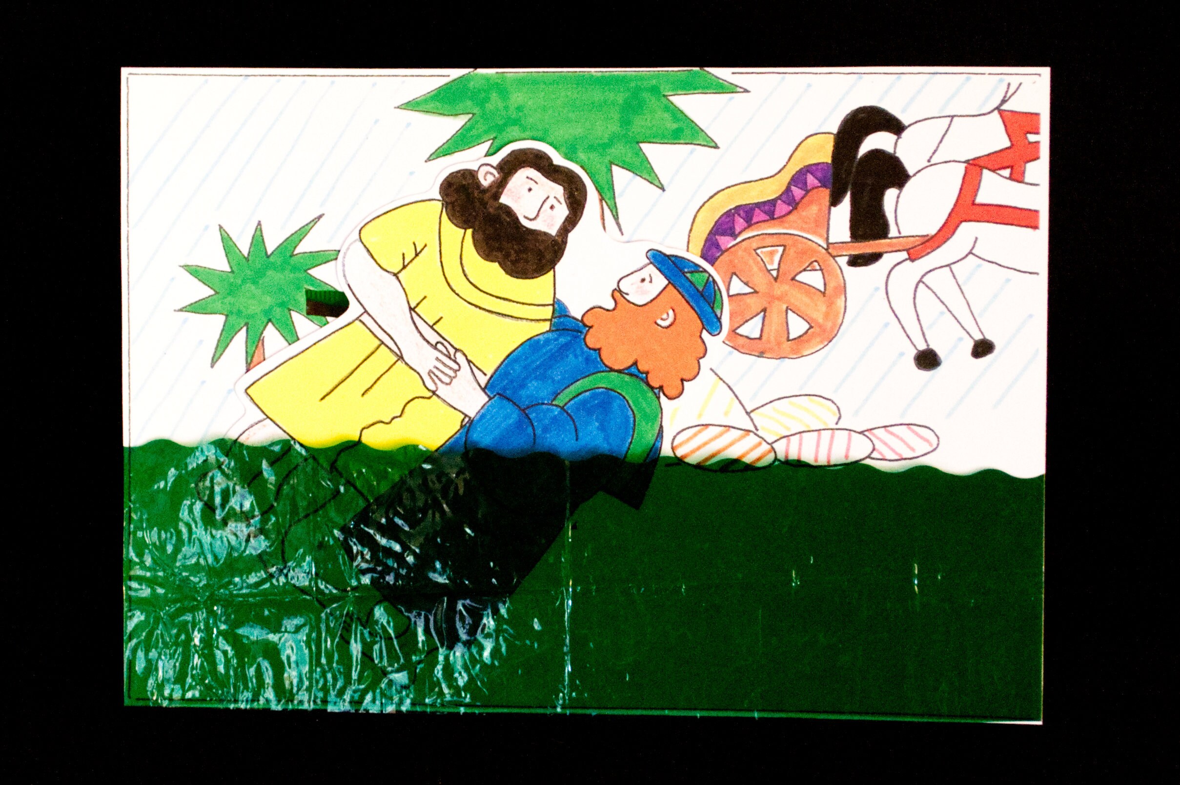 Ethiopian Eunuch Bible Craft Template Digital PDF Download - Etsy