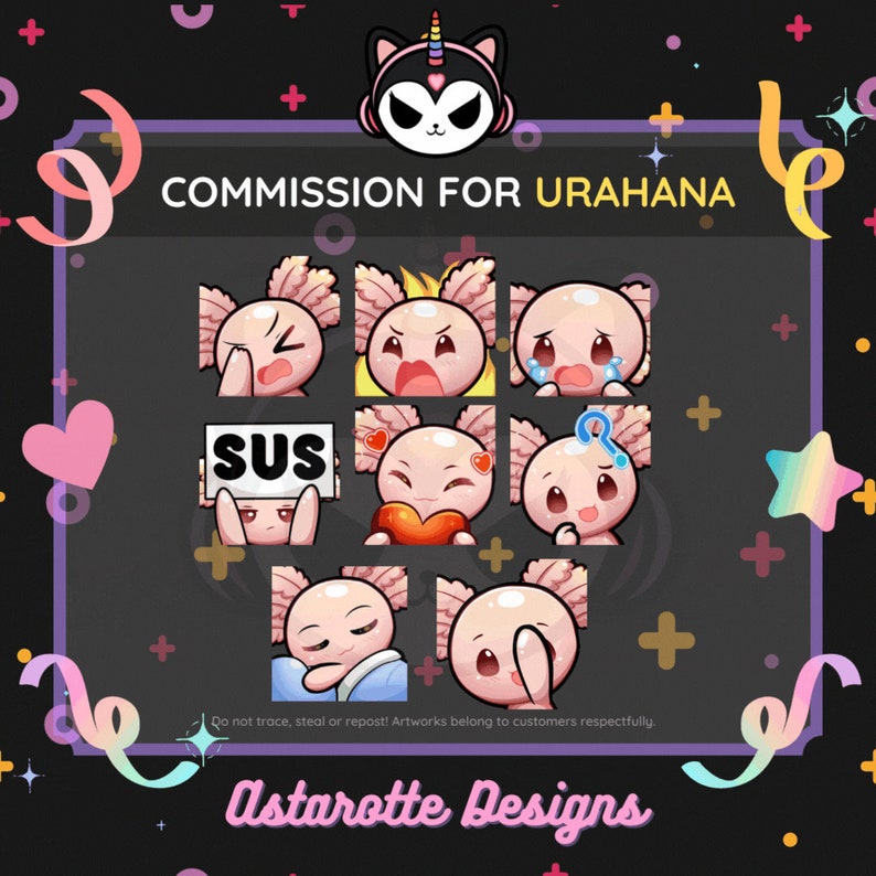 Custom Emotes Emojis Sticker or Sub Emotes for Your Twitch - Etsy