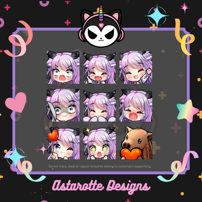 Custom Emotes Emojis Sticker or Sub Emotes for Your Twitch - Etsy