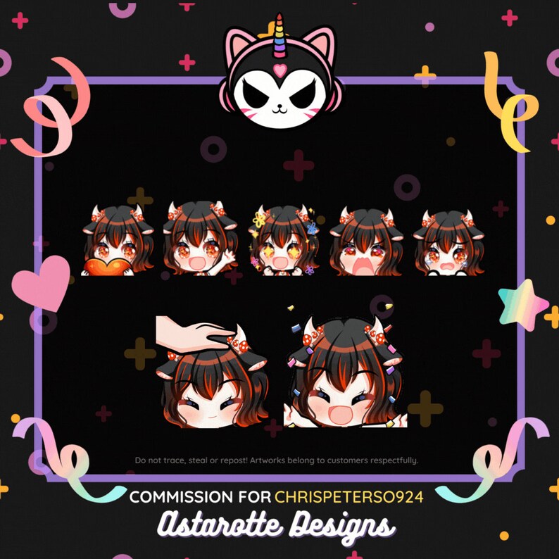 Custom Emotes Emojis Sticker or Sub Emotes for Your Twitch - Etsy