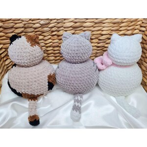 3in1 No Sew Chunky Loaf Cat Crochet Pattern, Amigurumi, Crochet Plushie ...