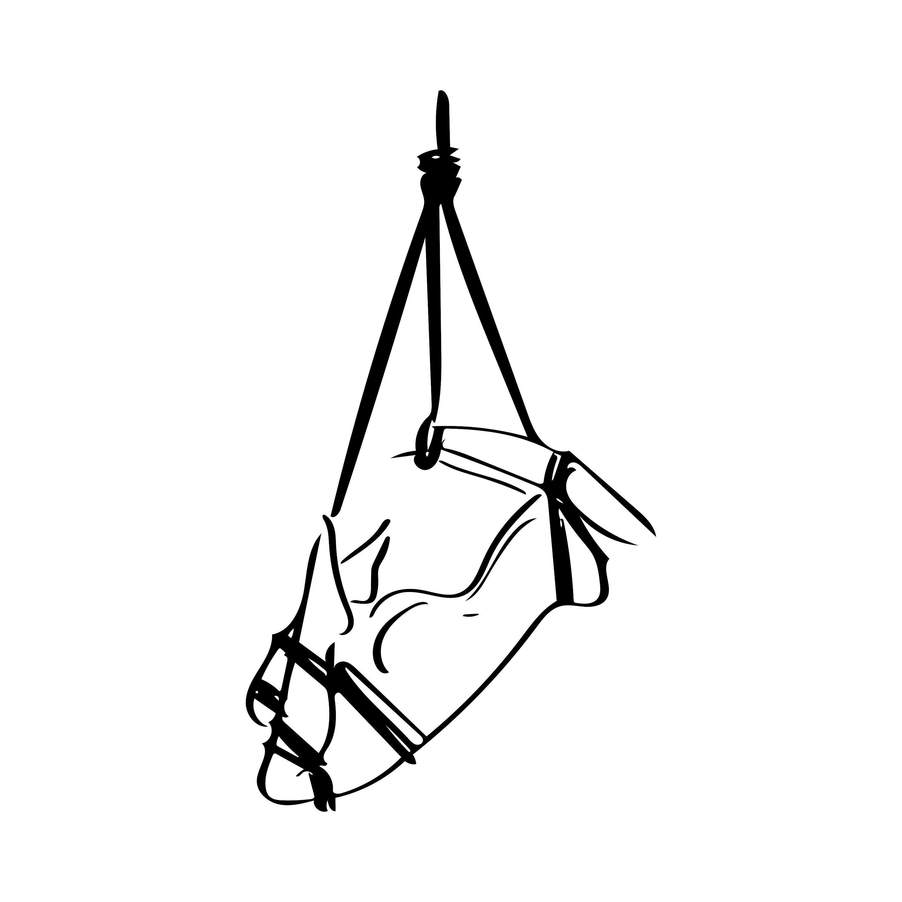 Bondage Line Art • Minimalist Digital Print • Line Drawing • 5 Jpgs in ...