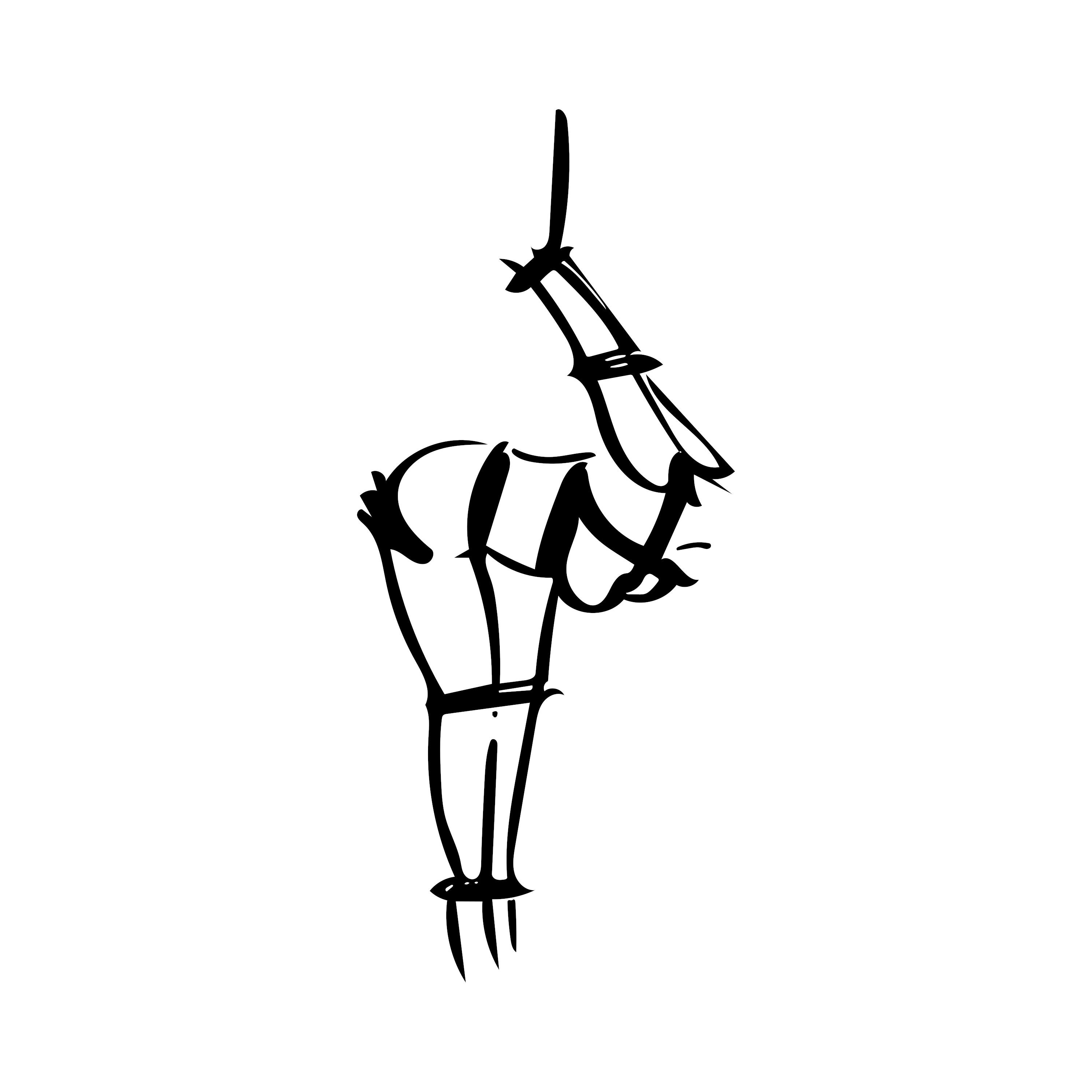 Bondage Line Art Minimalist Digital Print Line Drawing 5 Etsy
