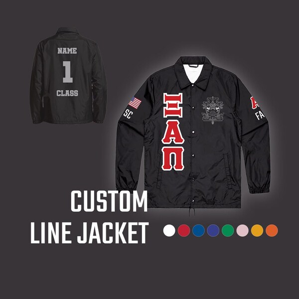 Custom Fraternity Line Jacket - Etsy Australia