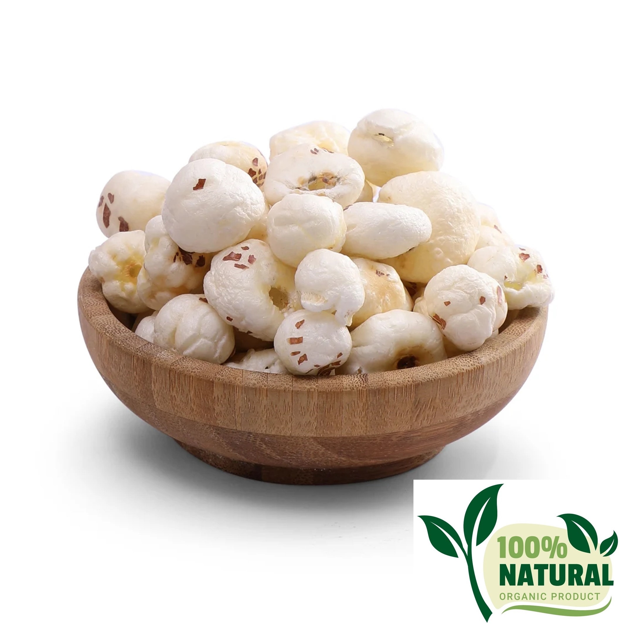 100% Organic Fox Nuts Phool Makhana Healthy Vegan Snacks Natural ...
