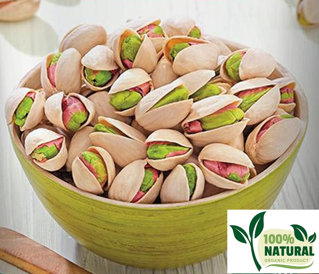 Pure and Organic Pistachio Kernels Unsalted and Unroasted in Shell ...