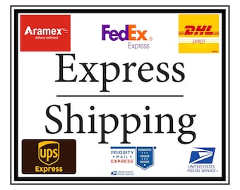 Express Shipping UPS DHL FEDEX - Etsy