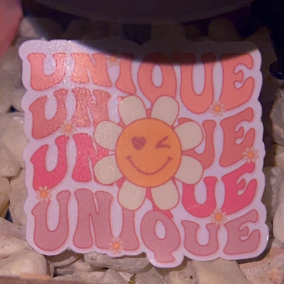 Unique Sticker, Motivational Quote Stickers. Cute Sticker, Positvity ...