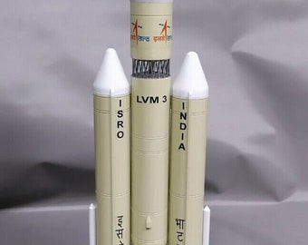 Indian ISRO GSLV MK3 Rocket Spacecraft Launch Vehicle Scale - Etsy