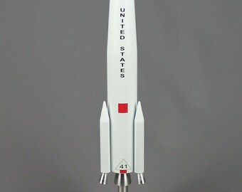 1:144 Scale Model of Delta D Rocket, Made of Metal 9 Tall - Etsy