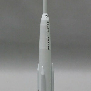 1:144 Scale Model of Delta D Rocket, Made of Metal 9 Tall - Etsy