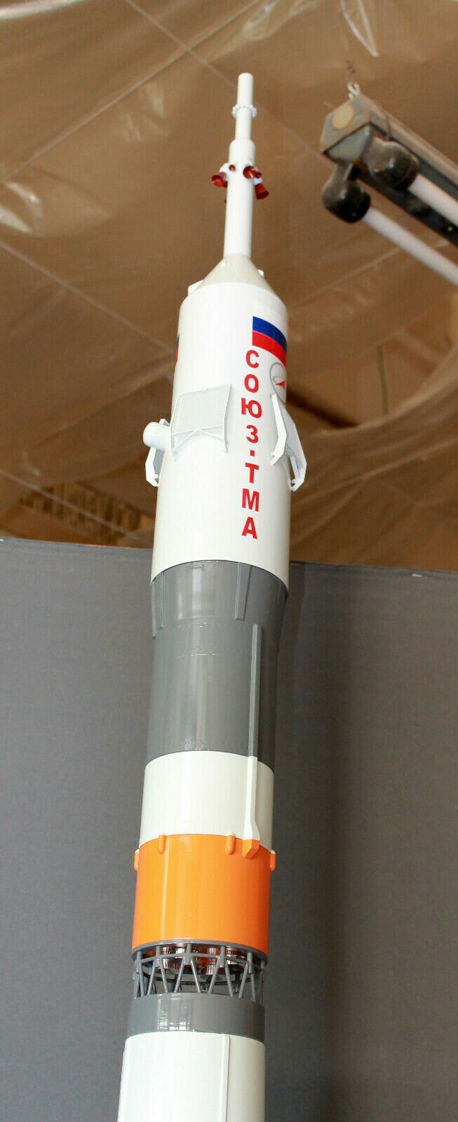 Big 2.5 Meters 1:20 Scale Model of Russian Rocket Soyuz-fg, Made of ...