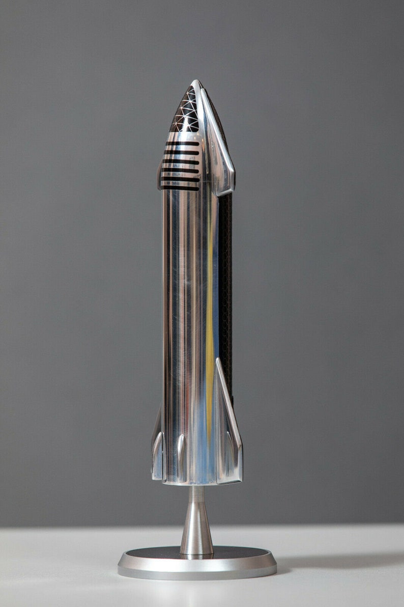 1:144 Scale Model Spacex Early Starship Made of Metal - Etsy