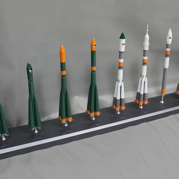 Metal Rocket Scale Model - Etsy