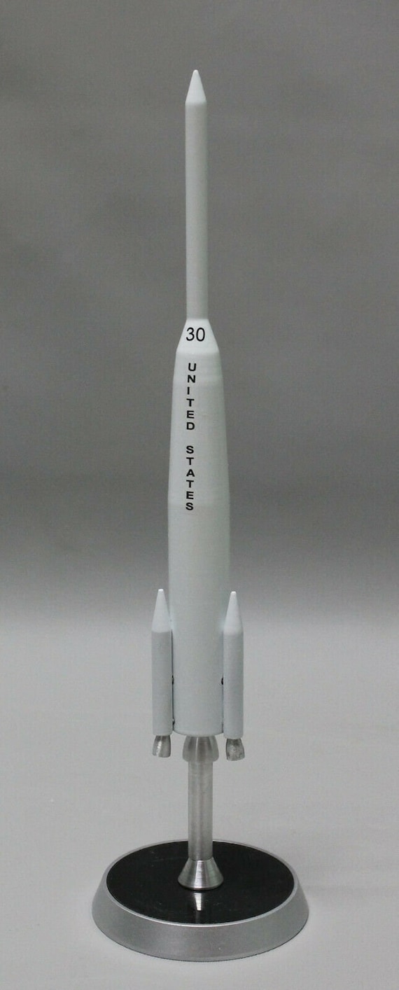 1:144 Scale Model of Delta D Rocket Made of Metal 9 | Etsy