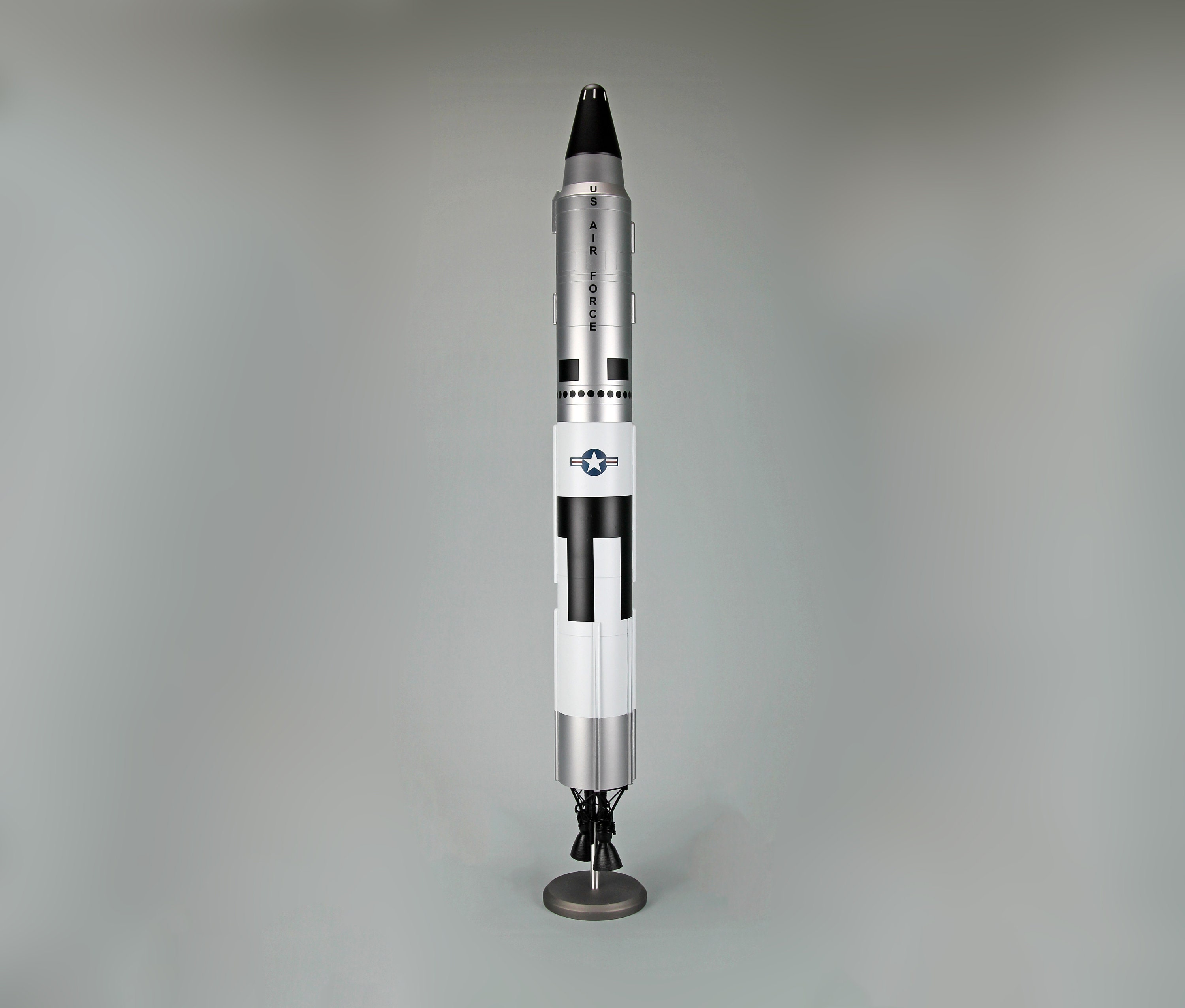 1:36 Scale Model of Titan II ICBM Made of Metal 34 - Etsy