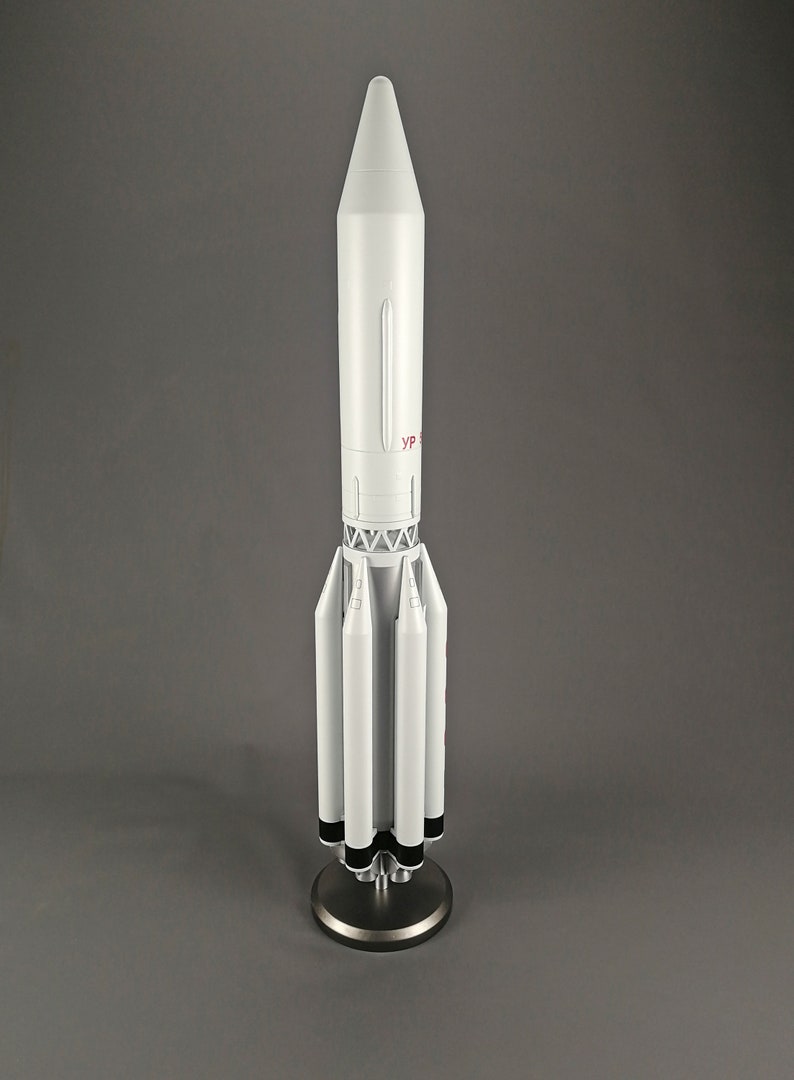 1:72 Scale Model of Russian ICBM UR-500 Made of Metal - Etsy