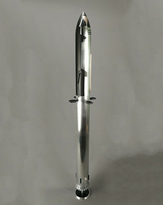 1:144 Scale Model Spacex NEW Superheavy/starship Made of | Etsy