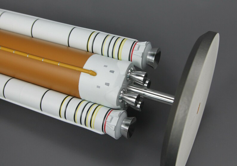 1:144 Scale Model of SLS Block 1B Cargo Rocket, Made of Metal 30 Tall ...